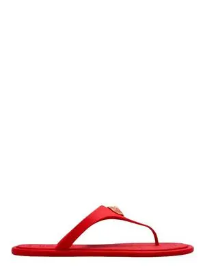 VERSACE Versace Alia Thong Strap Flat Sandals