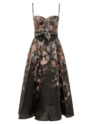 Zimmermann Zimmermann Valiant Corset Maxi Dress Color