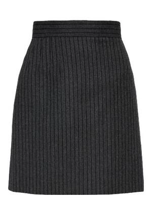 VERSACE Versace Striped Mini Skirt