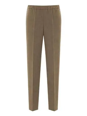 Fabiana Filippi Fabiana Filippi Elasticated Waist Trousers Brown