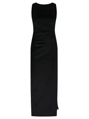 DONDUP Sleeveless Maxi Dress With Ring Detailing - Black