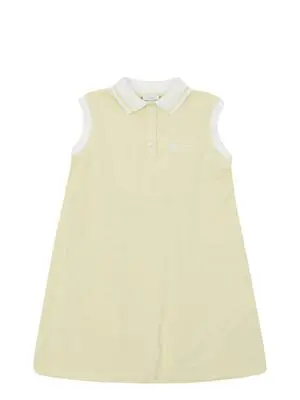 Fendi Sleeveless Polo-collar Dress With Contrasting Trim - No