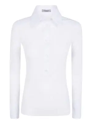 D.EXTERIOR D.Exterior Long Sleeve Shirt With Snap Closures