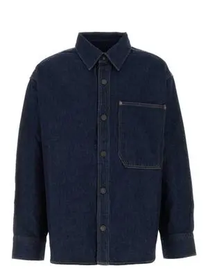 AGOLDE Corwin Oversized Shirt - Dark Blue