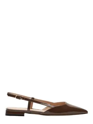 STUART WEITZMAN Vinnie Slingback Flat - Cigar
