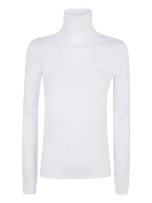 D.exterior Slim Turtleneck Knitted Sweater - No