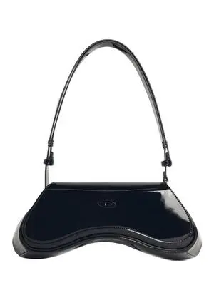 DIESEL® Play Flap Shoulder Bag - Black