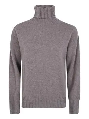 D.exterior Cashmere Turtleneck Knitted Sweater - No