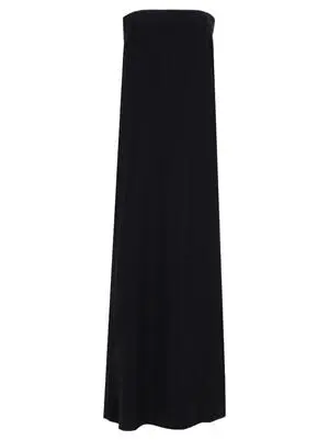 Co Name Strapless Maxi Dress - Black