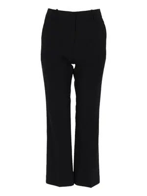 Co Tailored Straight-leg Pants - Black