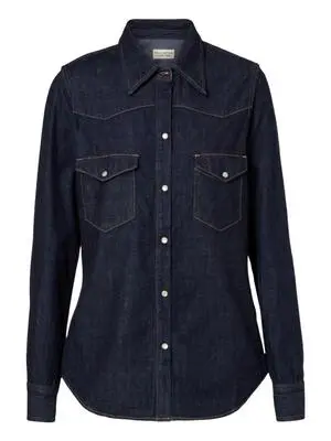 NILI LOTAN Nili Lotan Long Sleeve Denim Shirt