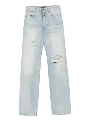 HAIKURE Star Marfa Distressed Jeans - Blue
