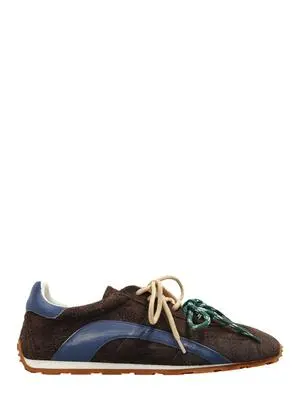 Dsquared2 Lace-up Round Toe Sneakers - Brown