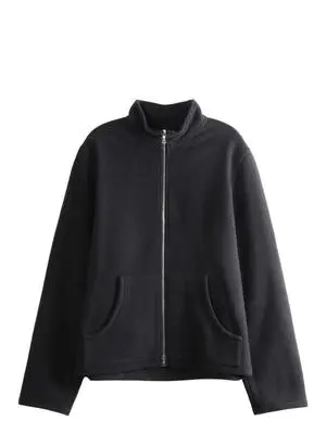 RIER Long-sleeved Casual Jacket - Black