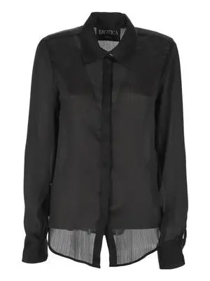 DONDUP Long-sleeved Shirt - Black