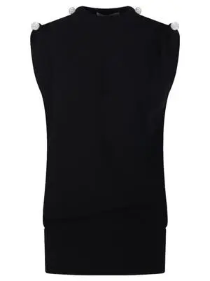 GIUSEPPE DI MORABITO Giuseppe Di Morabito Button-Shoulder Knitted Dress