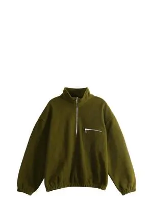 RIER RIER Half-Zipped High Neck Sweatshirt No
