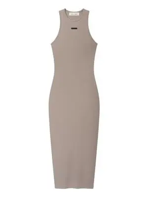 Fear Of God Soft Rib Racerback Dress - Seals