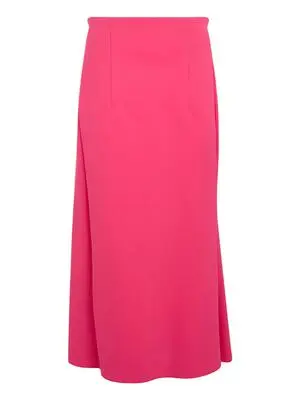 Philosophy Di Lorenzo Serafini High-waisted A-line Midi Skirt - Pink