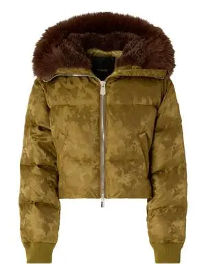 PINKO Pinko Camouflage Motif Padded Jacket
