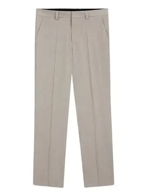 Hugo Boss Belt Loop Tailored Trousers - Beige
