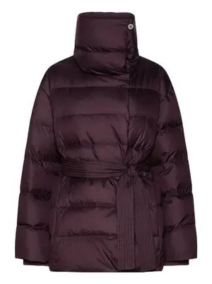 MARELLA Marella Quilted Down Jacket With Belt