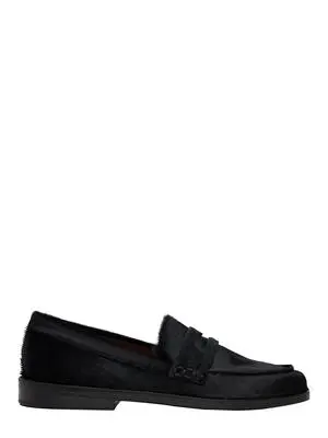 Marsèll Moccasin Loafers With Openwork Buckle And Chunky Heel - Black