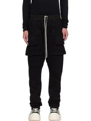 Rick Owens Drawstring Casual Pants - Black