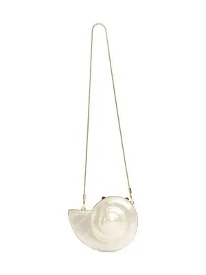 Simkhai Simkhai Marion Shell Clutch Bag Nude