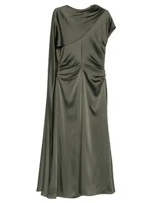 Simkhai Draped Scarf Dress - Green