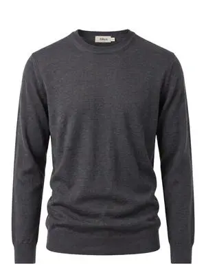Altea Long Sleeve Crew-neck Sweater - Black