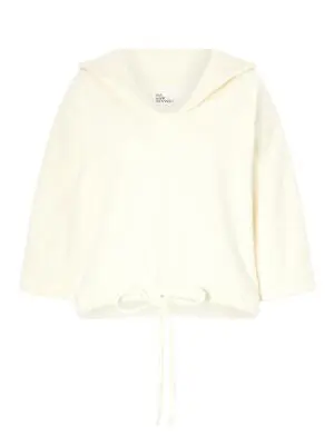 Lisa Marie Fernandez Sailor Collar Three-quarter Sleeve Top - No