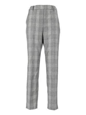 Peserico Check Pattern Trousers - No