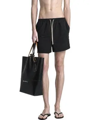 Fear Of God Matte Nylon Swim Shorts - Black
