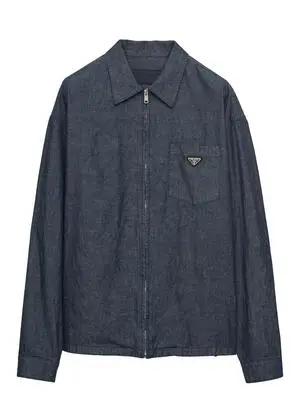 Prada Chambray Shirt - Blue