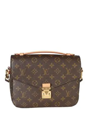 LOUIS VUITTON Monogram Canvas Pochette Metis - Brown