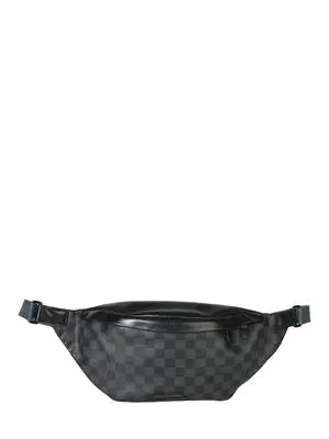 LOUIS VUITTON Damier Graphite Canvas Discovery Bumbag - Black