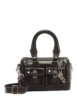DR. MARTENS Dr. Martens Mini Top Handle Bag In Milled Gloss Leather
