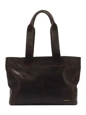 DR. MARTENS Maxi Overdrive Leather Tote Bag