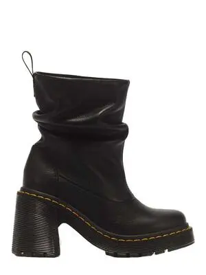 DR. MARTENS Dr. Martens Kasey Lo Virginia Leather Heeled Boots