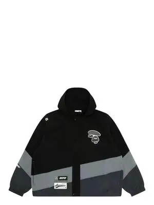 AAPE BY *A BATHING APE Moonface Hooded Jacket - Black