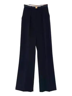 ELISABETTA FRANCHI Elisabetta Franchi Belted Wide-Leg Trousers
