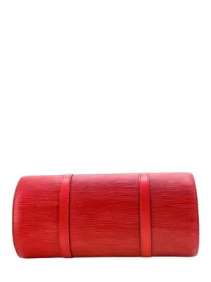 LOUIS VUITTON Soufflot Epi Leather Handbag - Red
