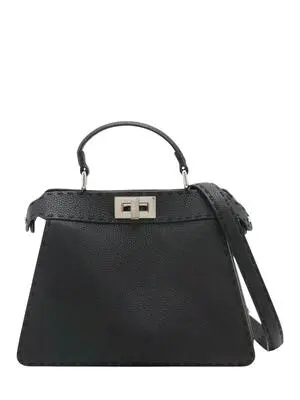Fendi Selleria Peekaboo Iseeu Satchel - Black