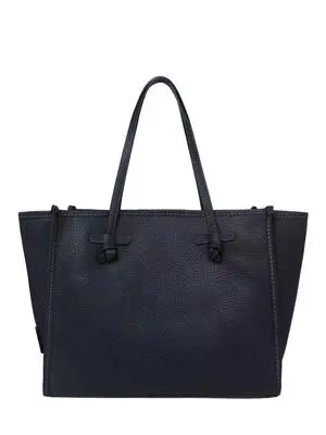 MARCELLA CLUB Logo-patch Tote Bag - Blue