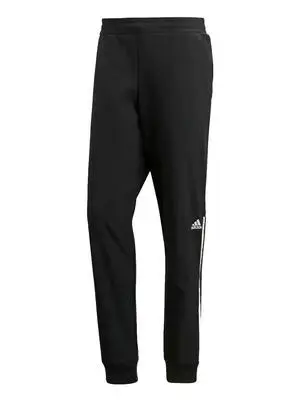 Adidas Elasticated-waistband Track Pants - Black