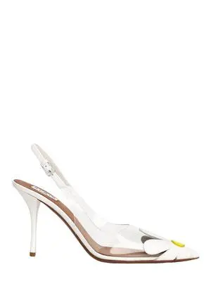 ALAÃA Alaïa Bloom Slingback Pumps - Neutral