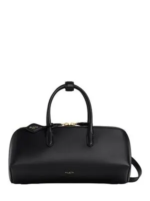 ALAÃA Delta Small Bag Box Calfskin - Black