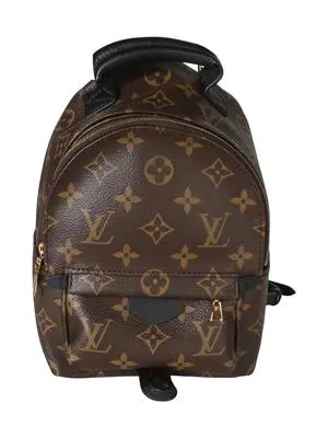 LOUIS VUITTON Monogram Canvas Palm Springs Backpack - Brown