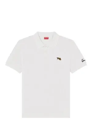 Kenzo Polo "jumping Tiger - White